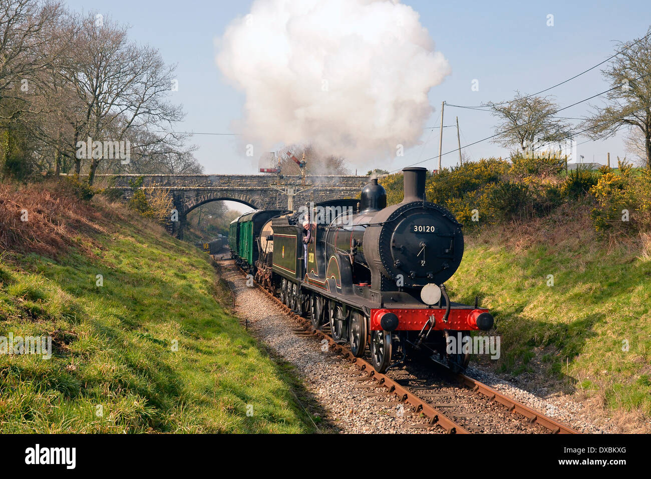 Branchline, steam train hi-res stock photography and images - Alamy