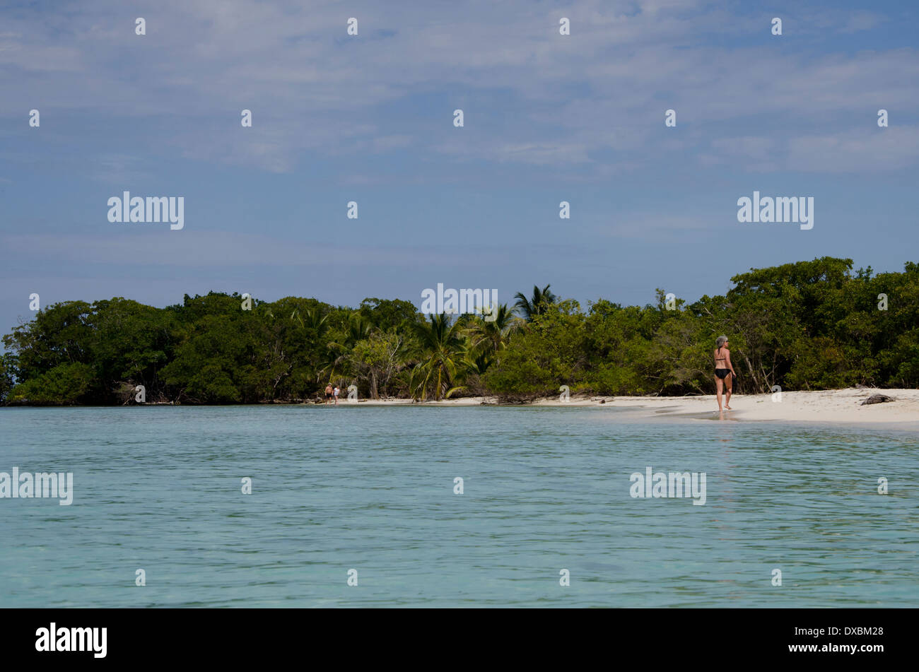 Belize, Caribbean Sea, District of Toledo, The Cayes. West Snake Caye ...