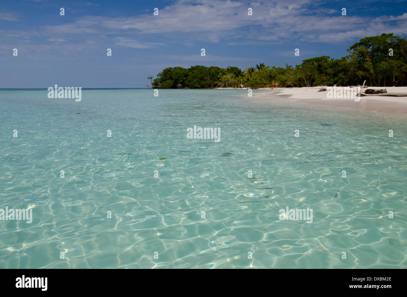 Belize, Caribbean Sea, District of Toledo, The Cayes. West Snake Caye ...
