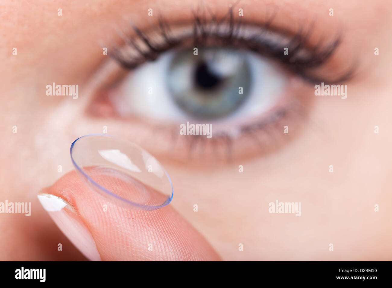 Eye with lens hi-res stock photography and images - Alamy