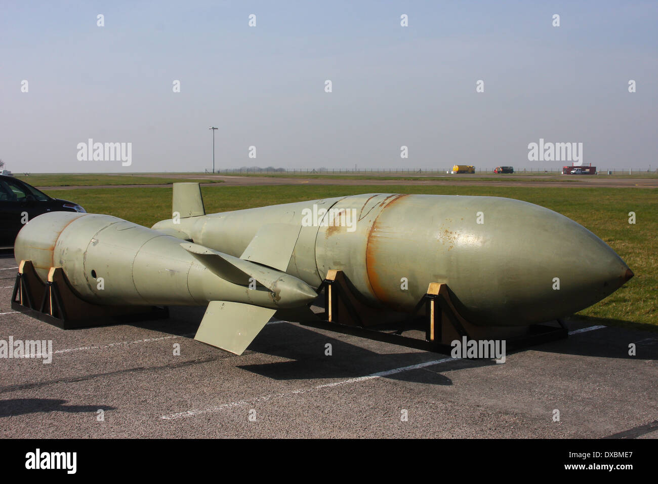 The Grand Slam and Tallboy bombs, used by the RAF during WWII, were ...