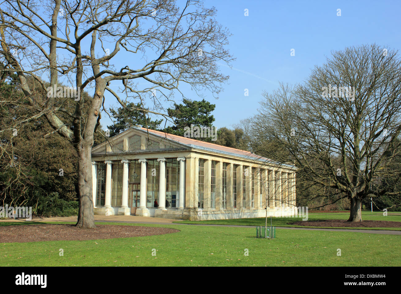 Nash Conservatory at Kew Gardens, London, England, UK Stock Photo - Alamy
