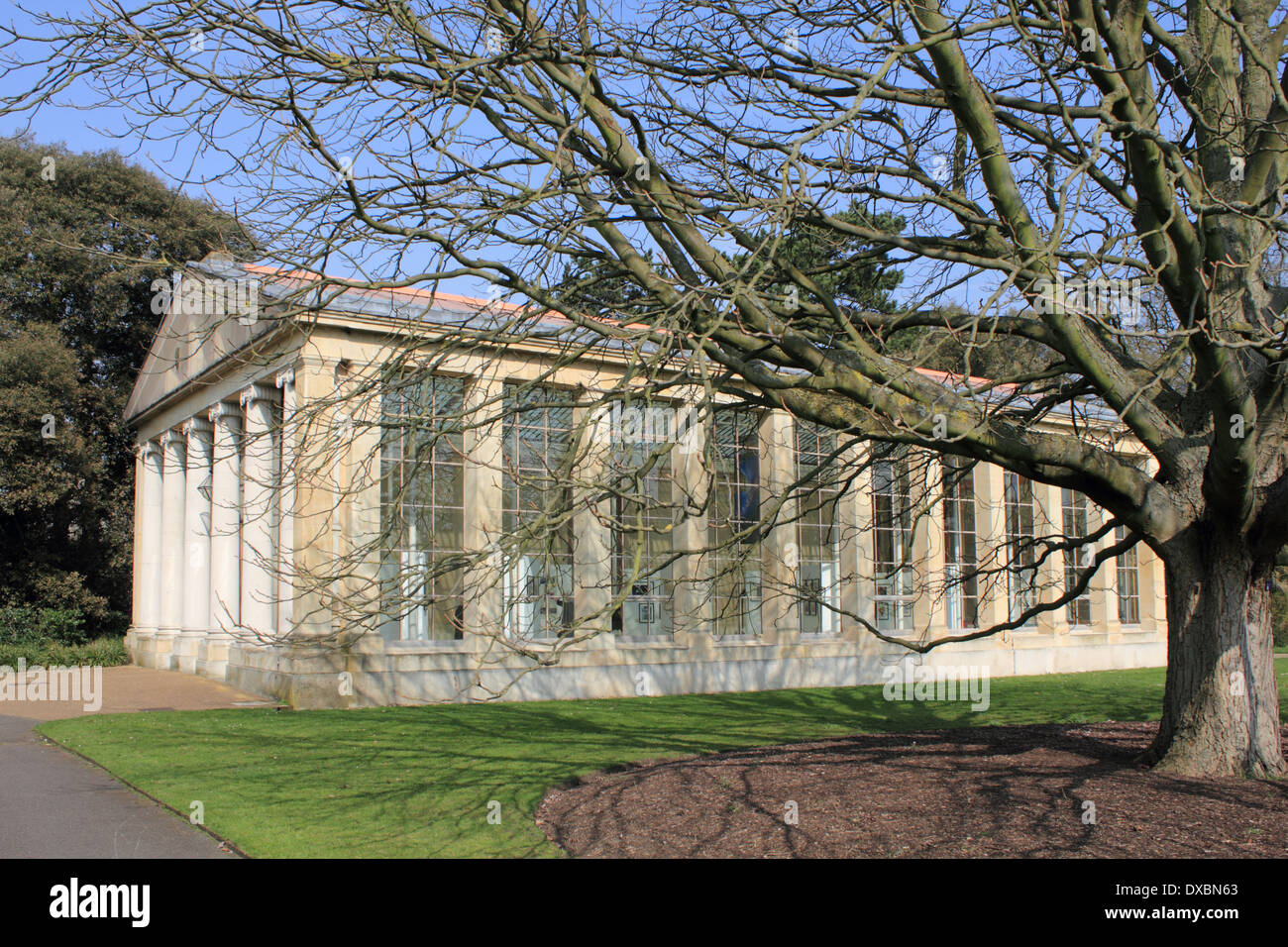Nash Conservatory at Kew Gardens, London, England, UK Stock Photo - Alamy