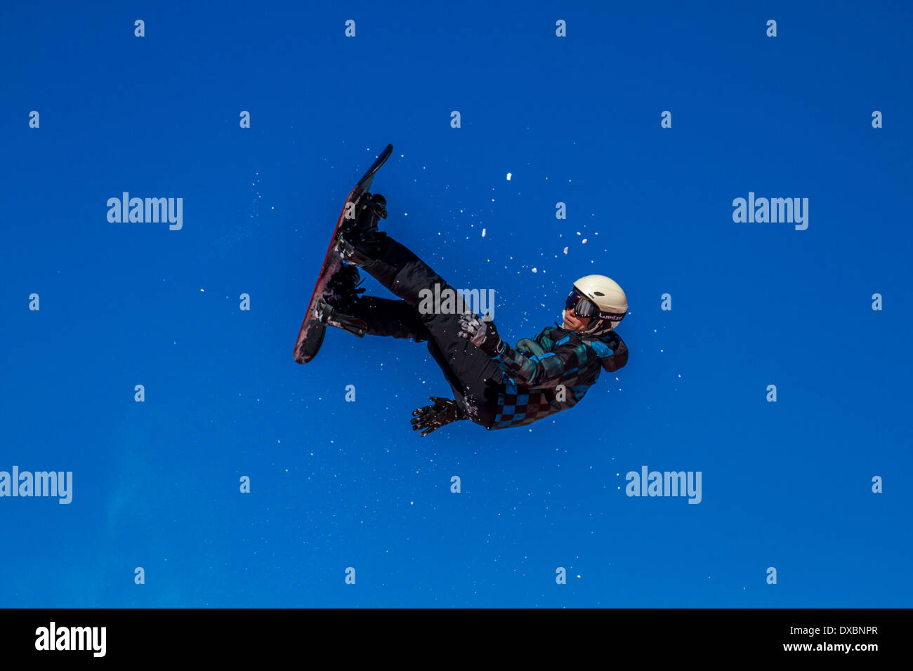 Snowboarder fall hi-res stock photography and images - Alamy