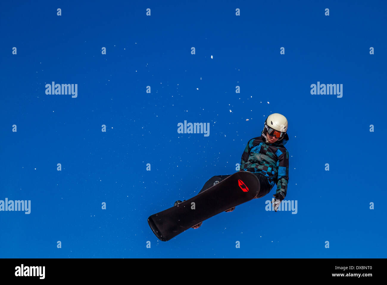 Flying through air, man hi-res stock photography and images - Alamy