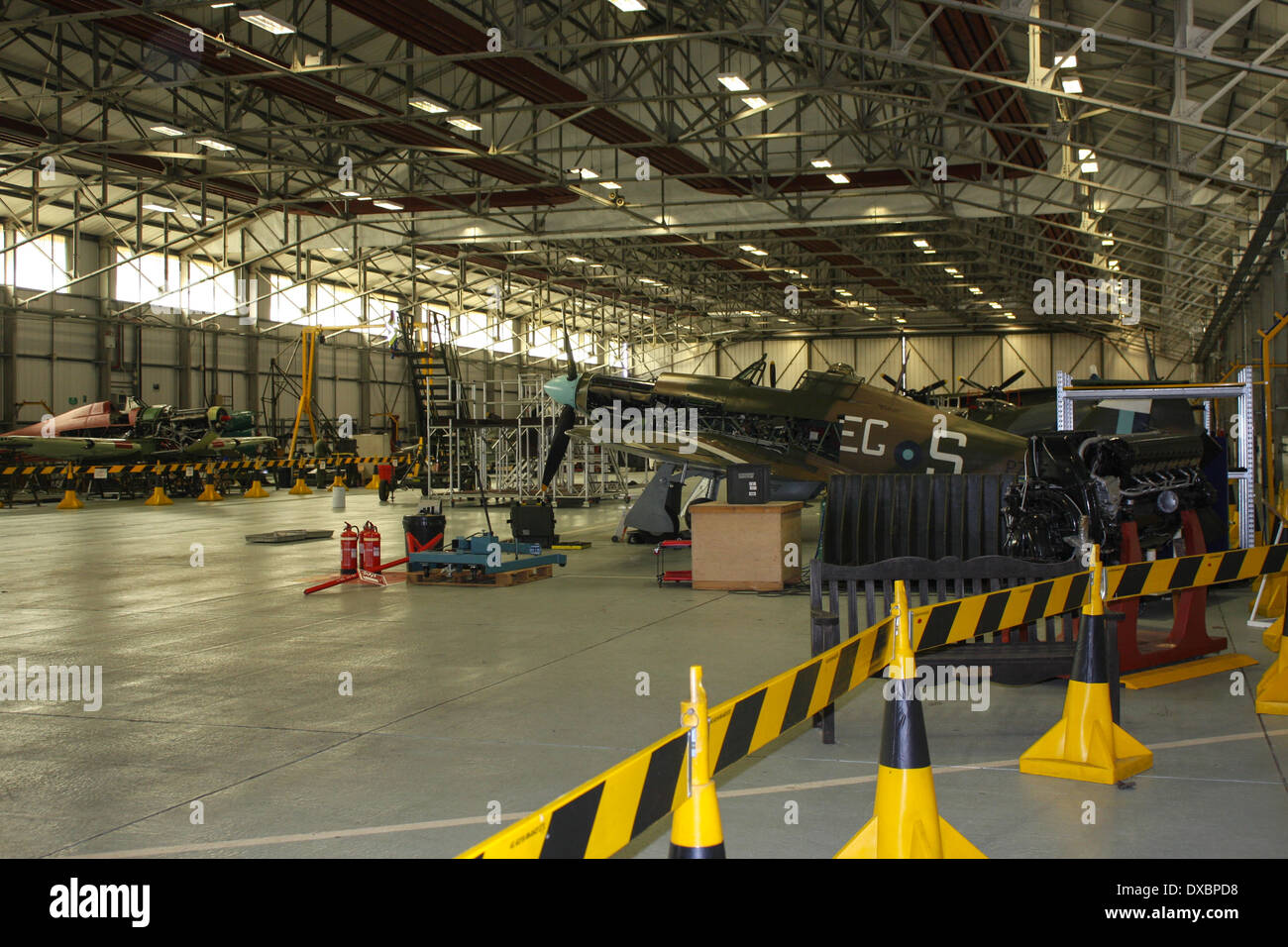 The Battle of Britain Memorial Flight at RAF Coningsby features ...
