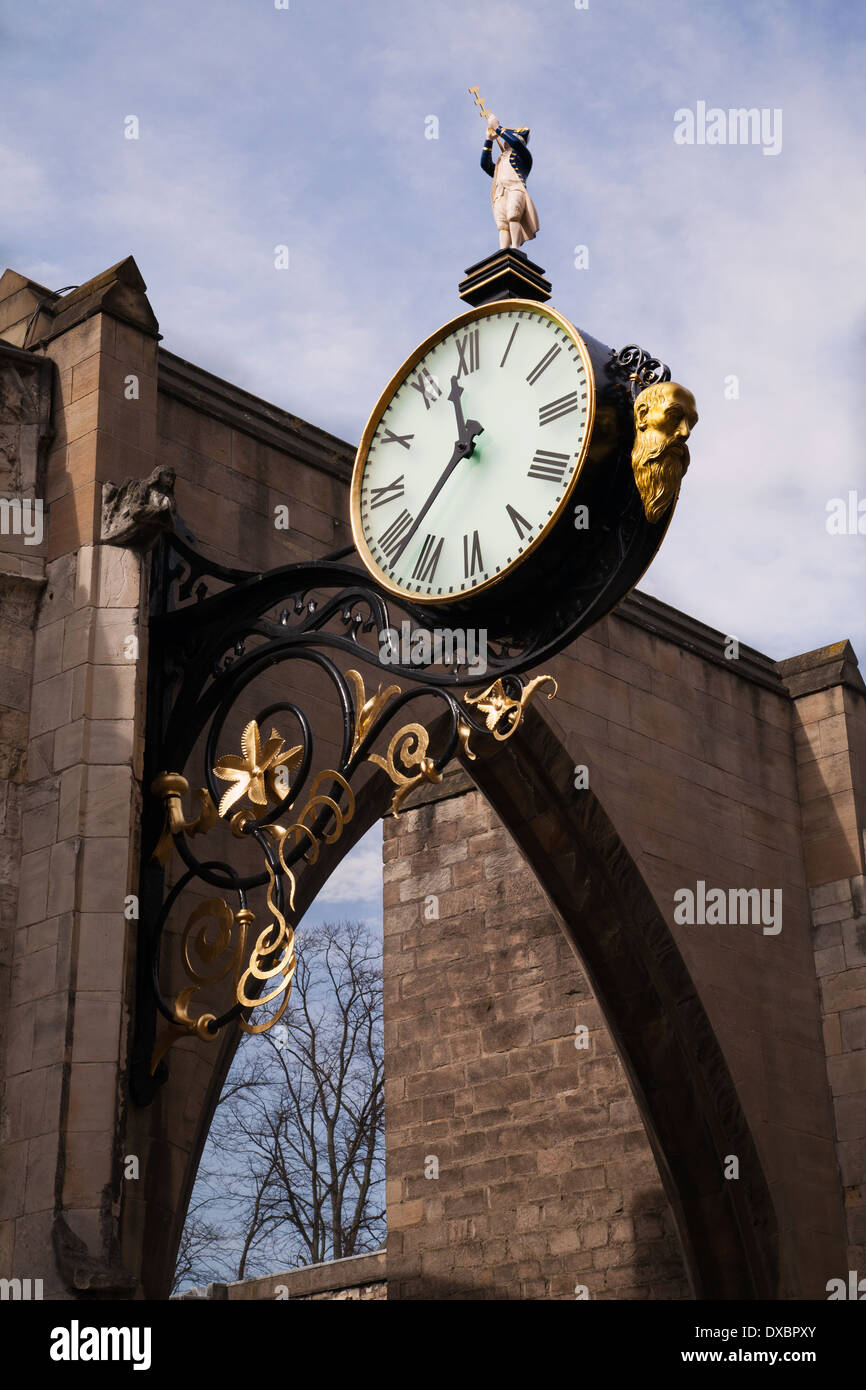 St Martin's Church double-sided clock, and its 'curious' dial with ...
