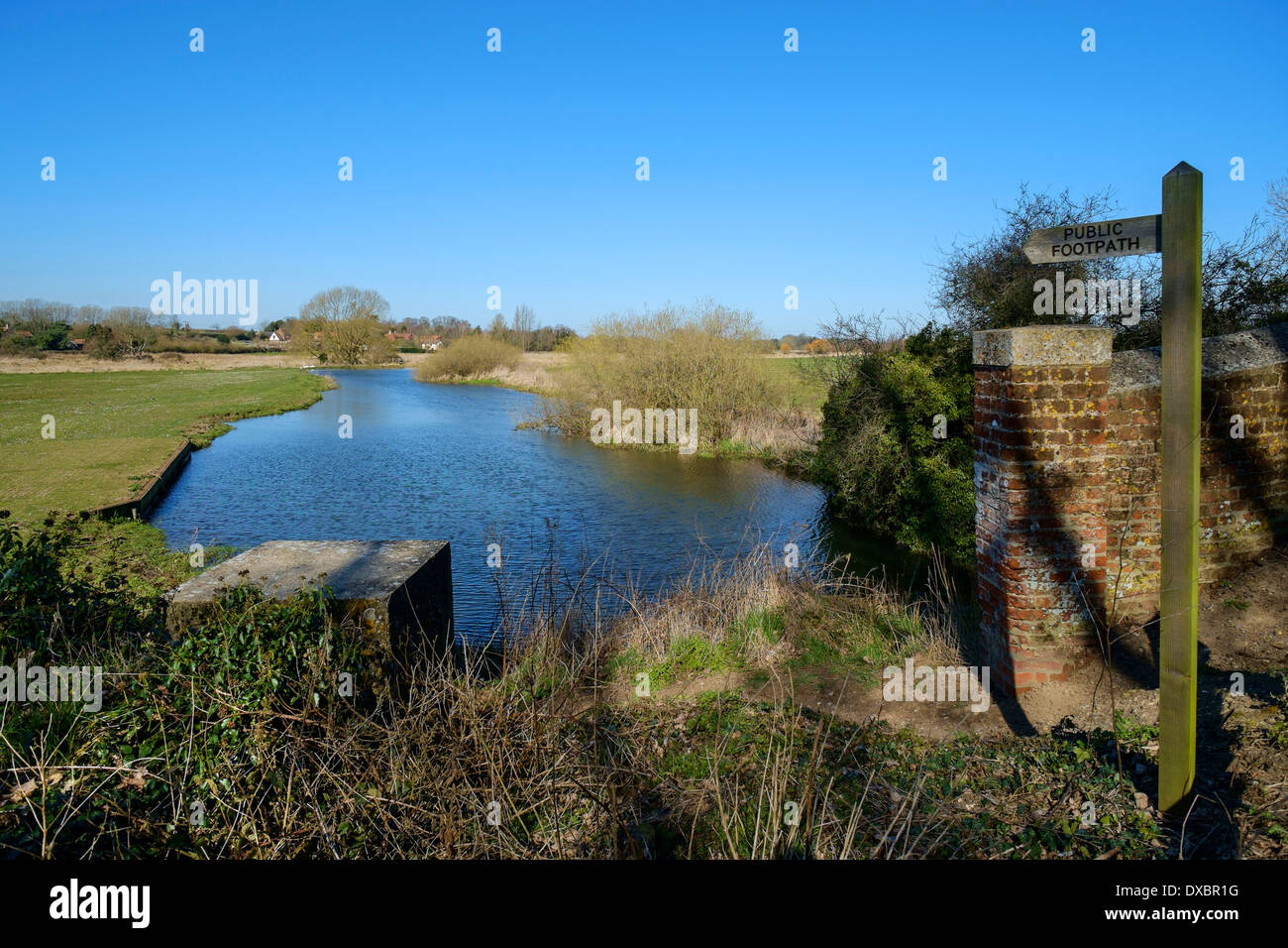 The gently flowing "River Bure" meanders through parts of "North ...
