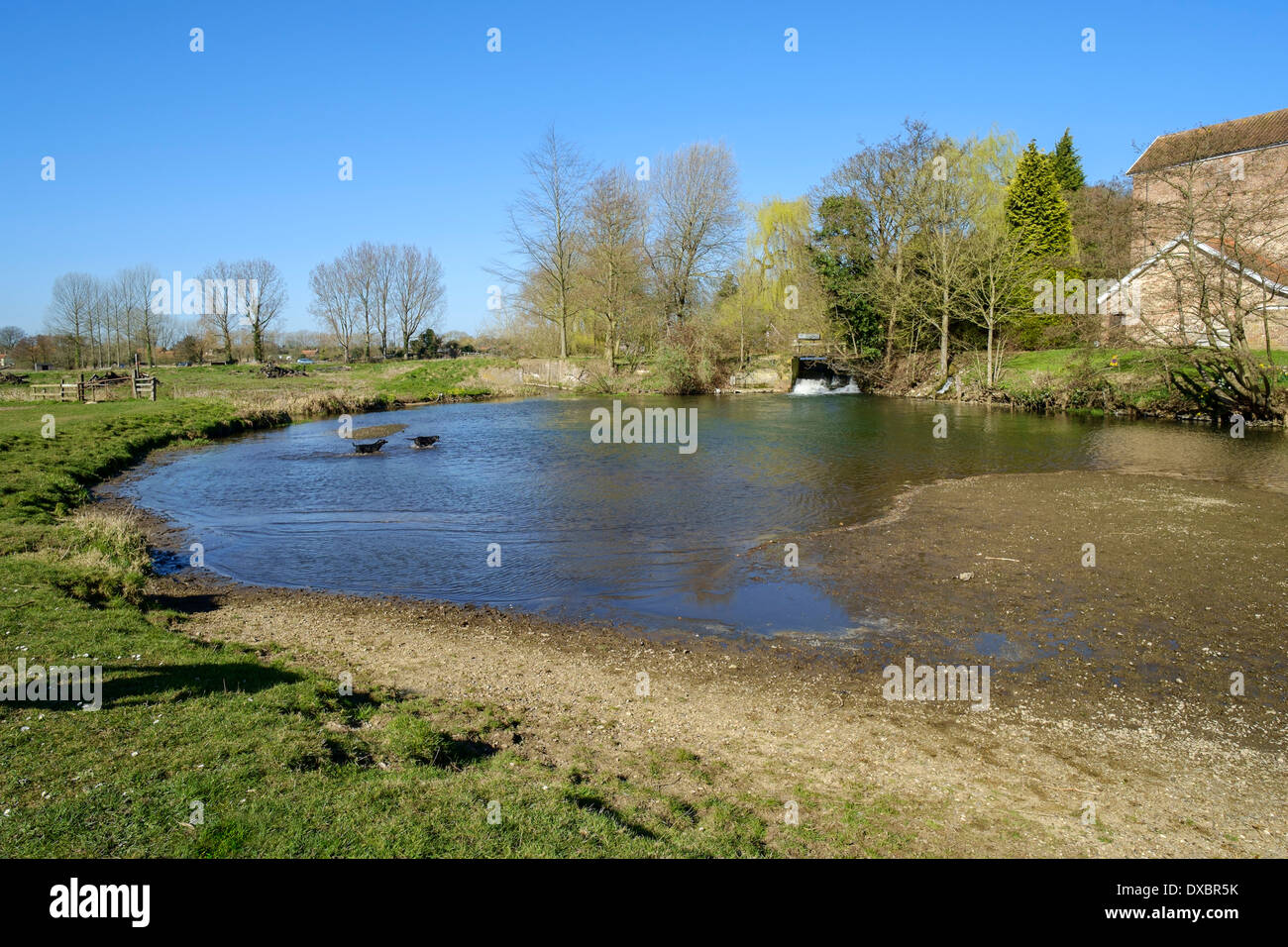 The gently flowing "River Bure" meanders through parts of "North ...