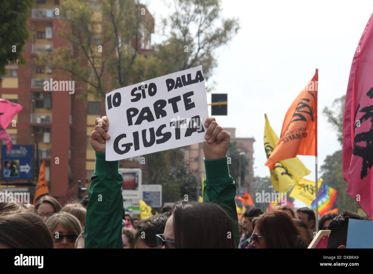 Latina, Italy. 22nd March 2014. Libera Day of Memory and Commitment to ...