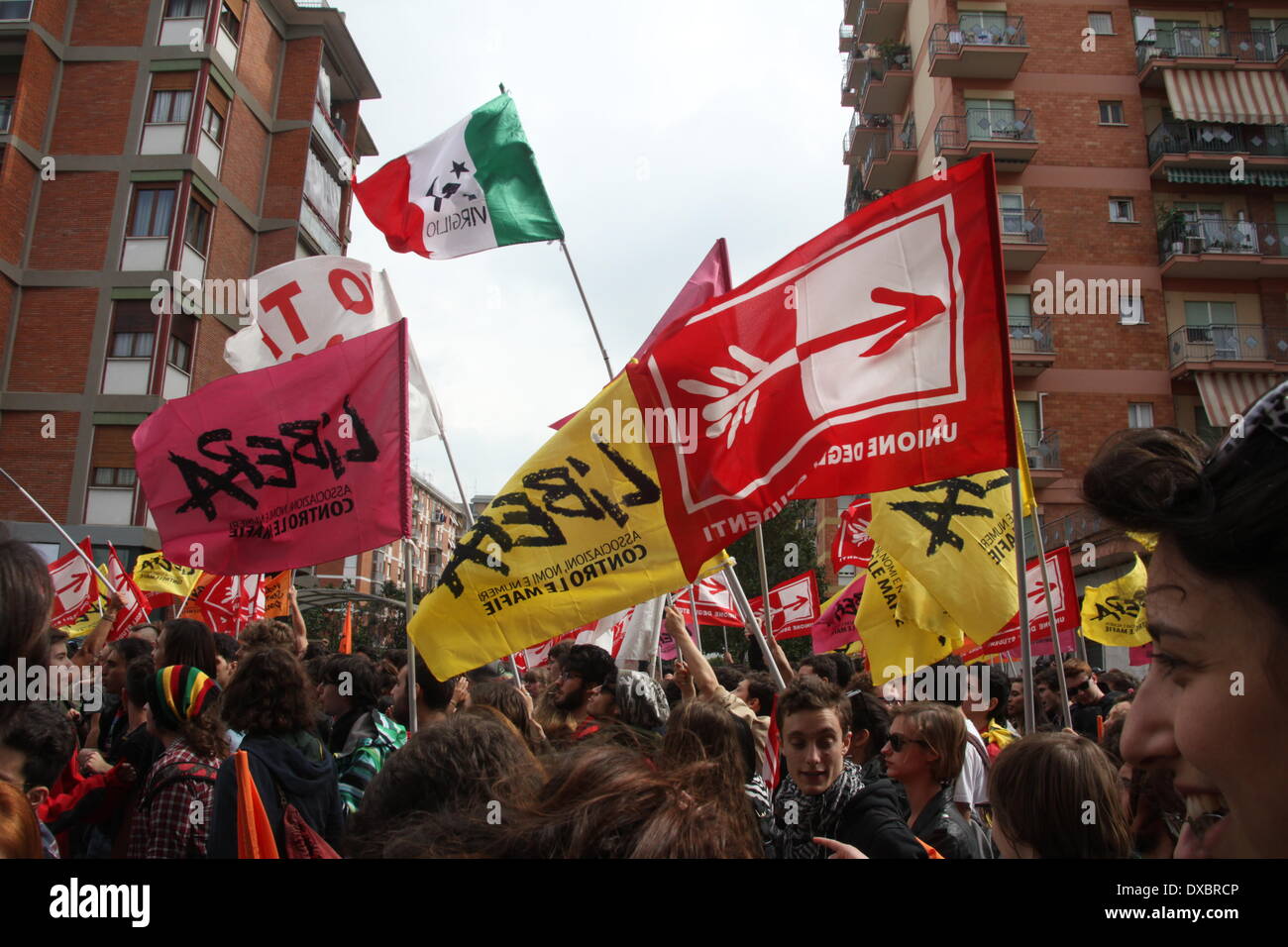 Latina, Italy. 22nd March 2014. Libera Day of Memory and Commitment to ...