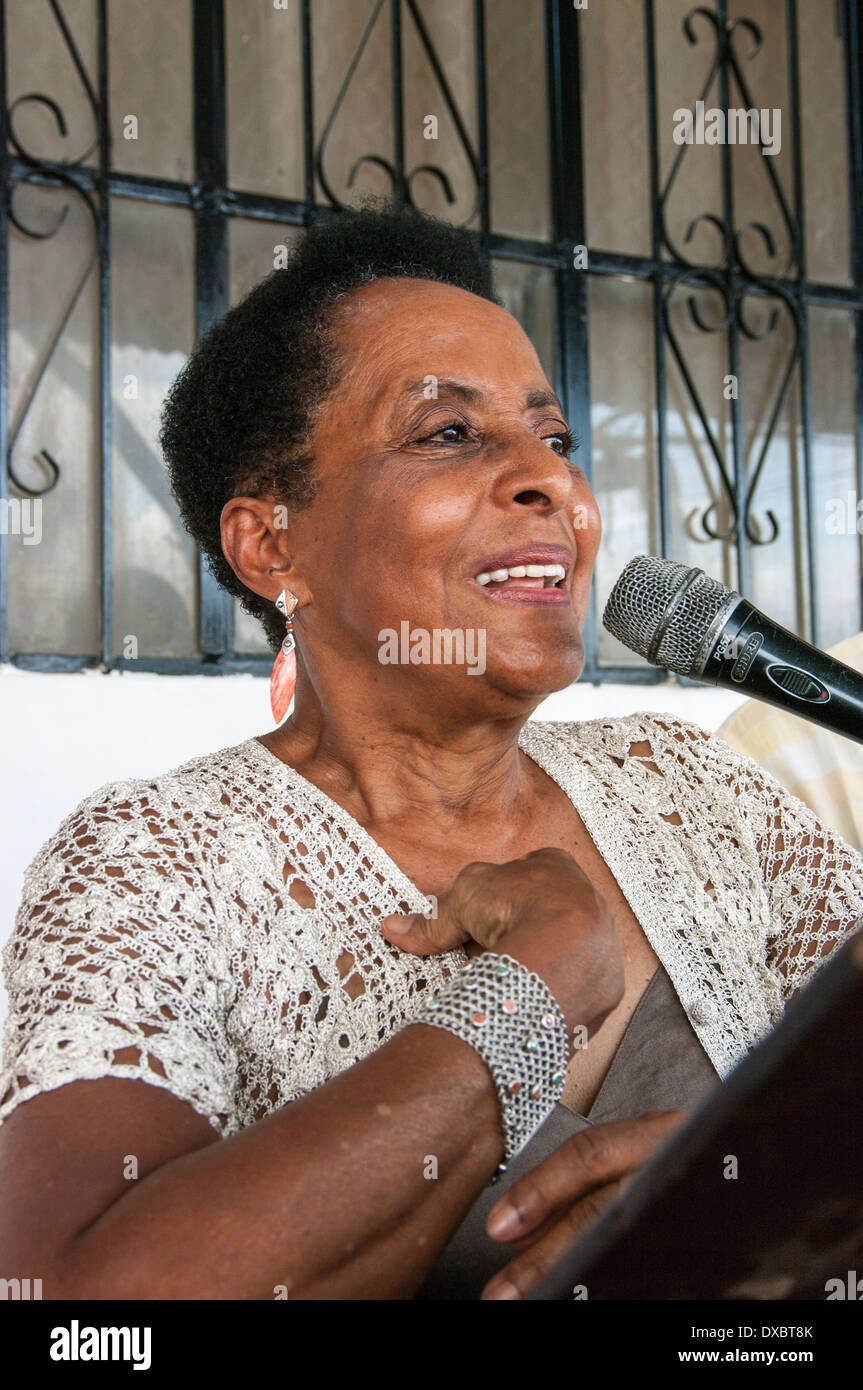 Susana Baca (1944) prominent Afro-Peruvian singer-songwriter. Ex ...