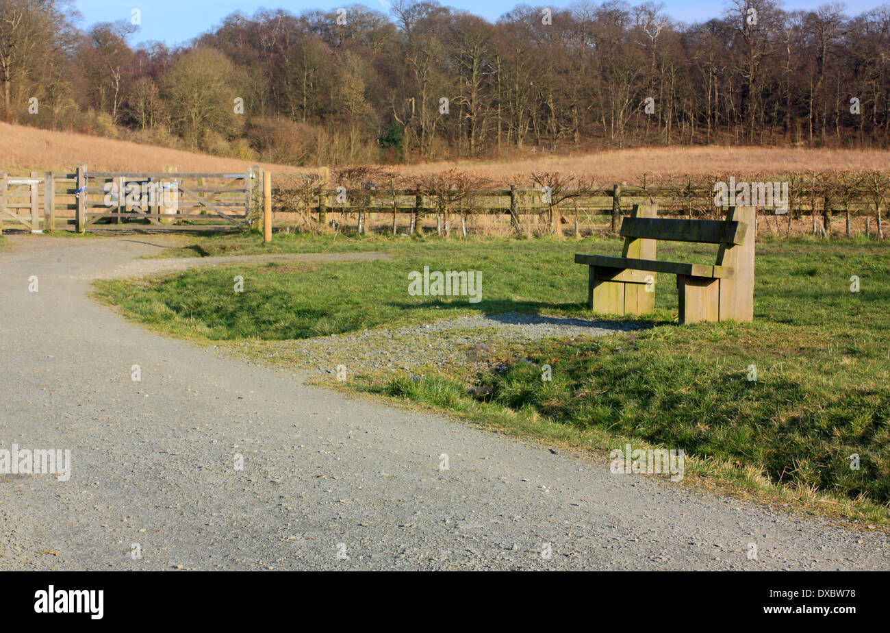 An image showing a resting place in a park where it is peaceful Stock ...