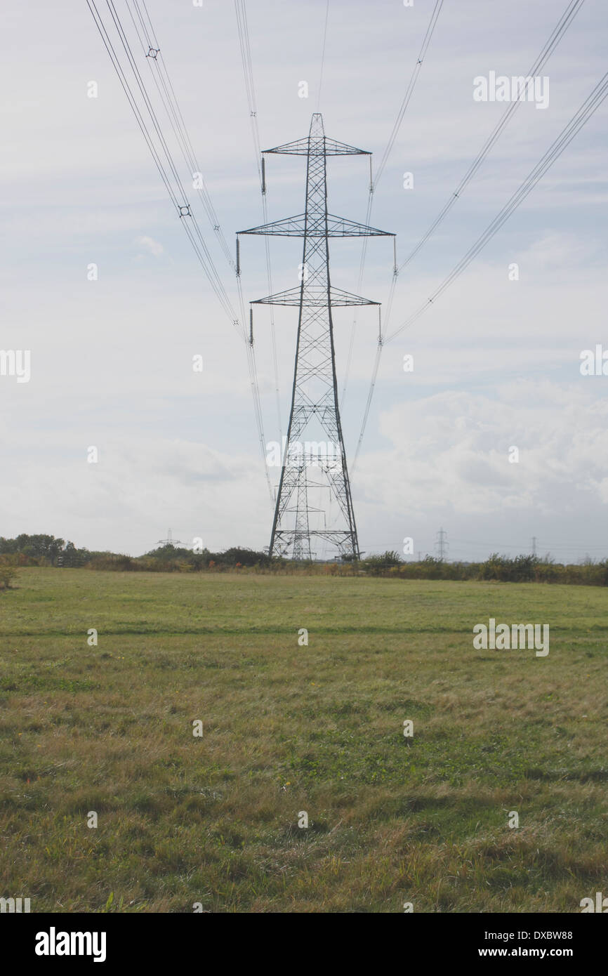 Pylon wire connectors hi-res stock photography and images - Alamy