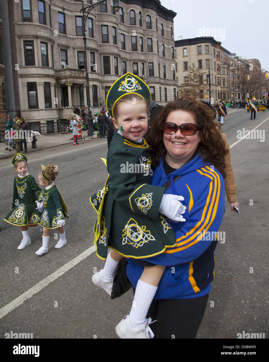 Irish Parade, Park SLope, Brooklyn, New York Stock Photo - Alamy