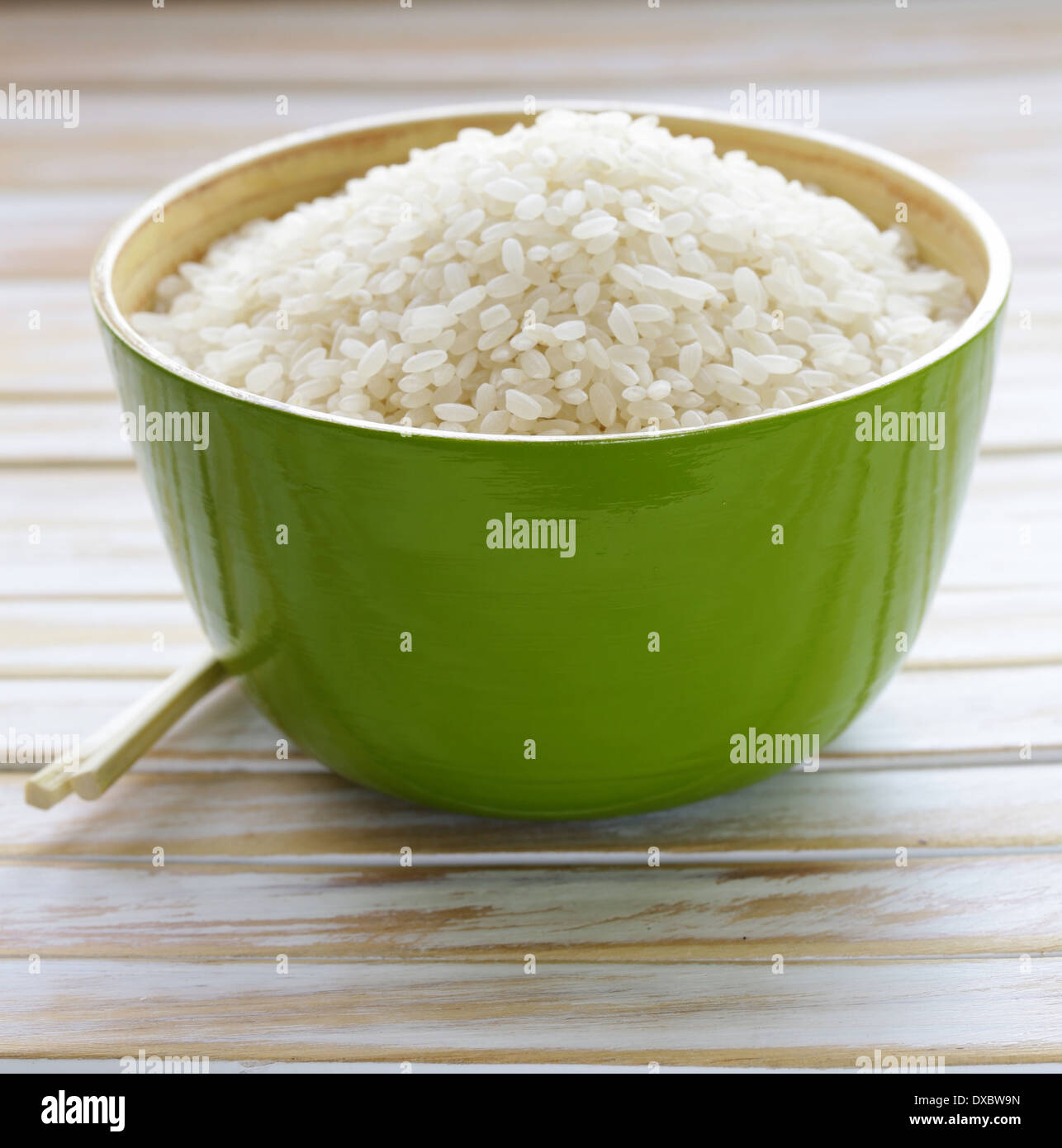 Uncooked rice in a bowl hi-res stock photography and images - Alamy