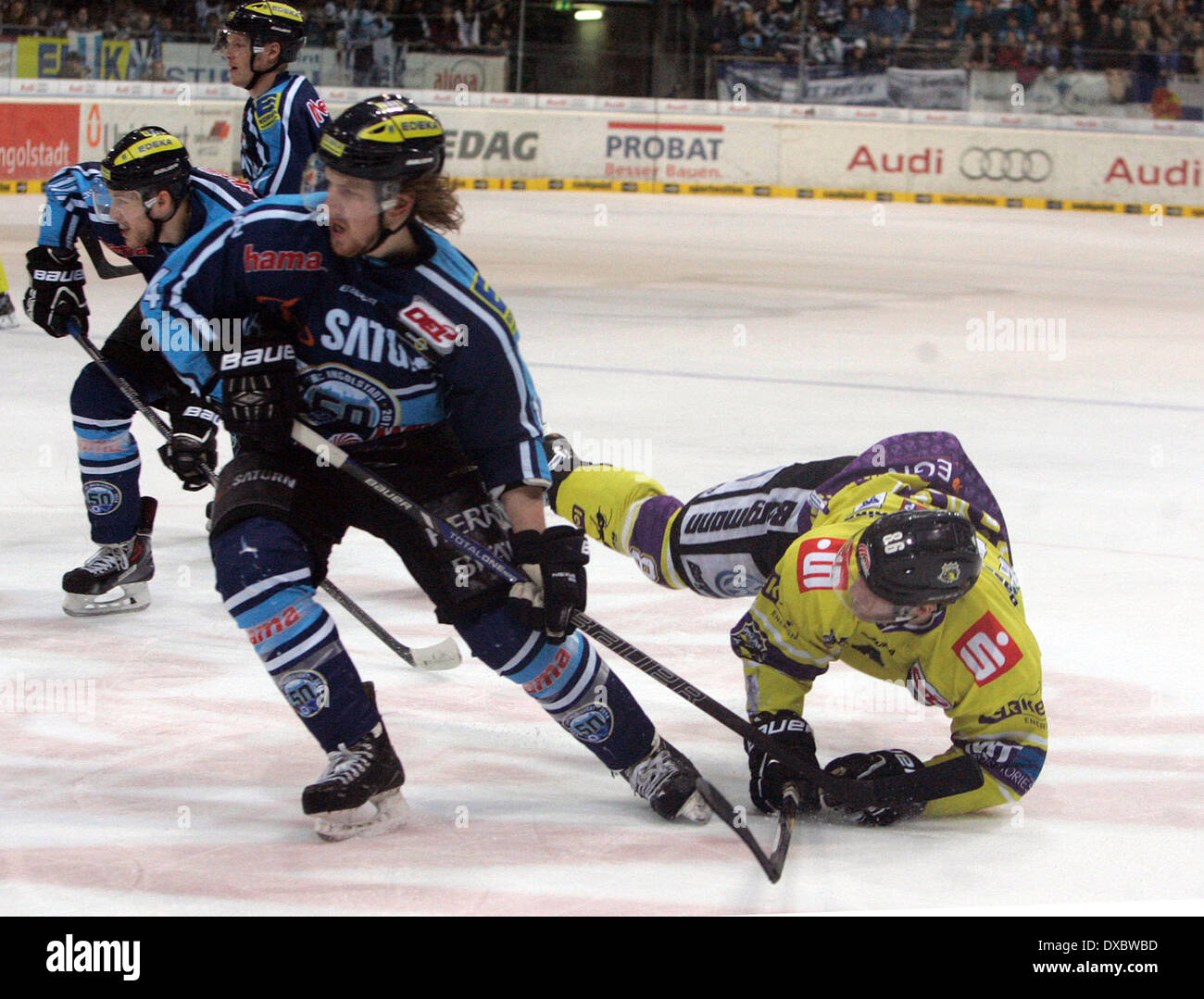 Ingolstadt, Germany. 23rd Mar, 2014. from left Tim HAMBLY/USA ...