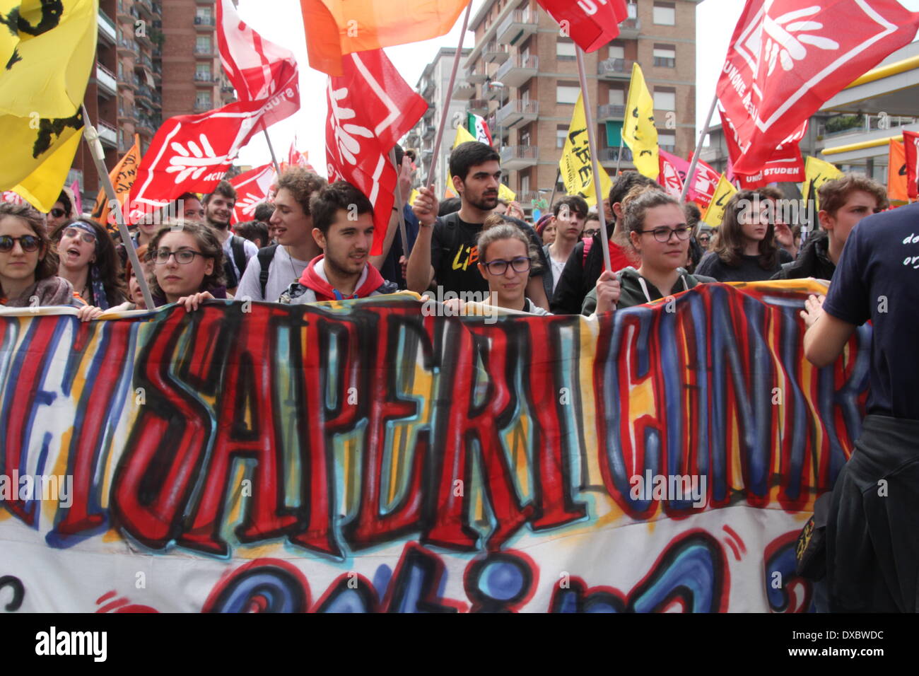Latina, Italy. 22nd March 2014. Libera Day of Memory and Commitment to ...