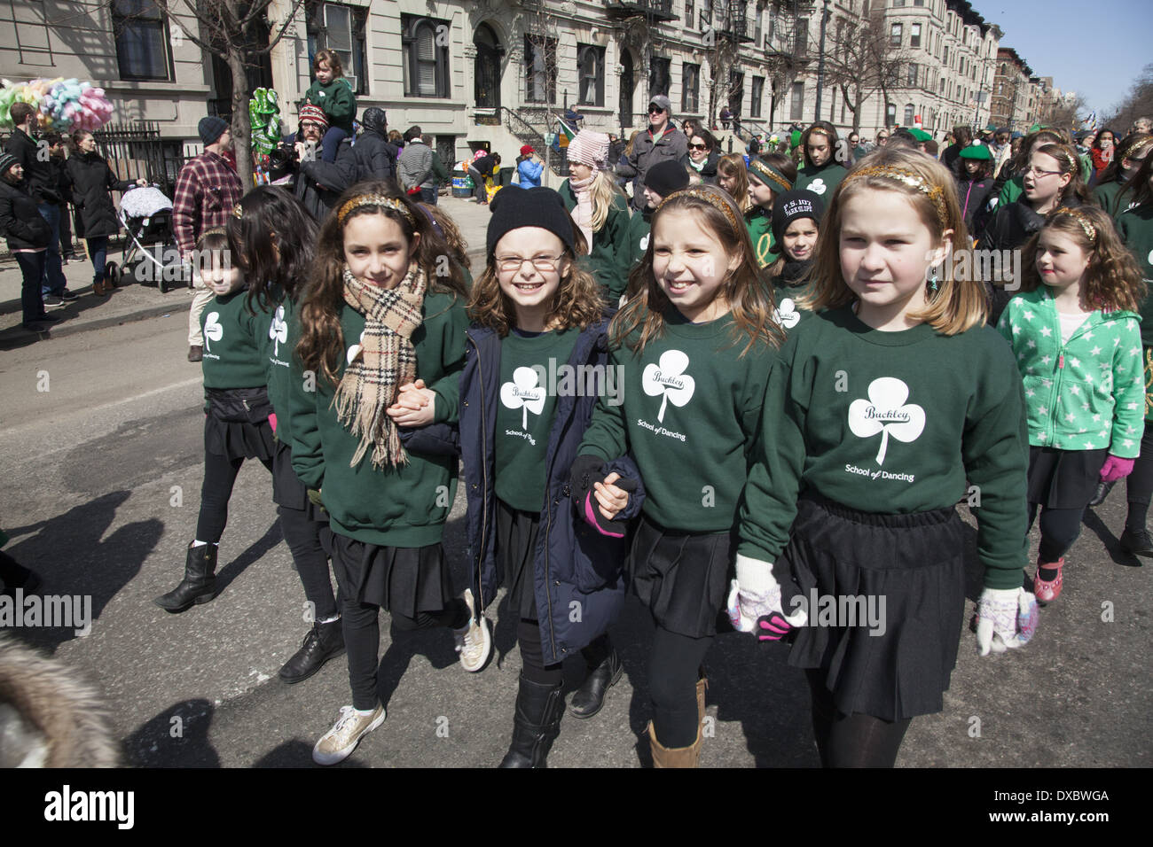 Irish Parade, Park SLope, Brooklyn, New York Stock Photo - Alamy