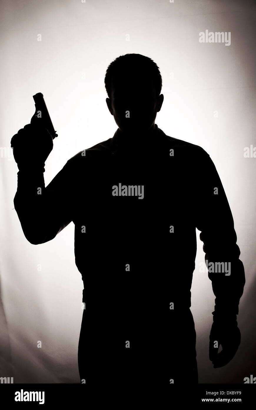 Man with gun hi-res stock photography and images - Alamy