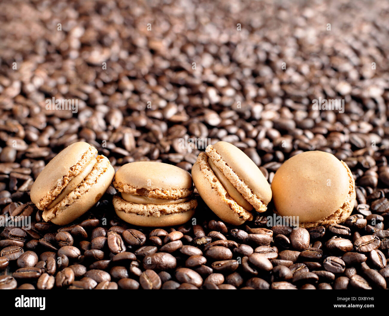 French cookies and coffee hi-res stock photography and images - Alamy