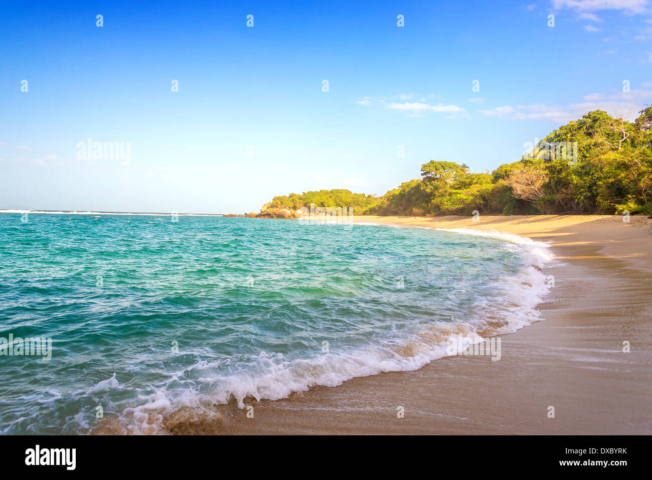 Beautiful deserted beach hi-res stock photography and images - Alamy