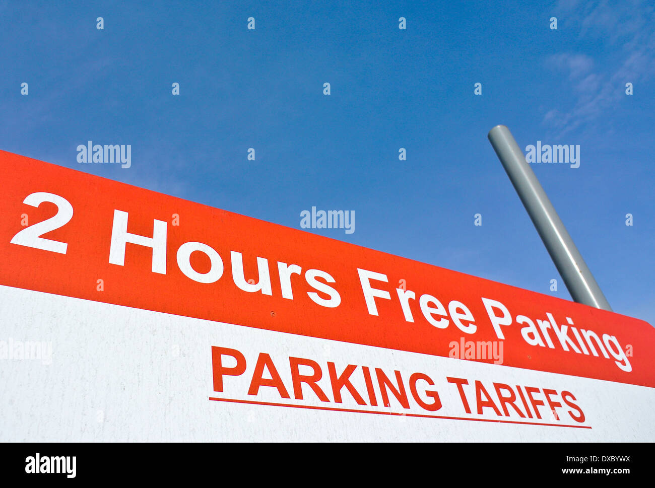 Free parking sign hi-res stock photography and images - Alamy