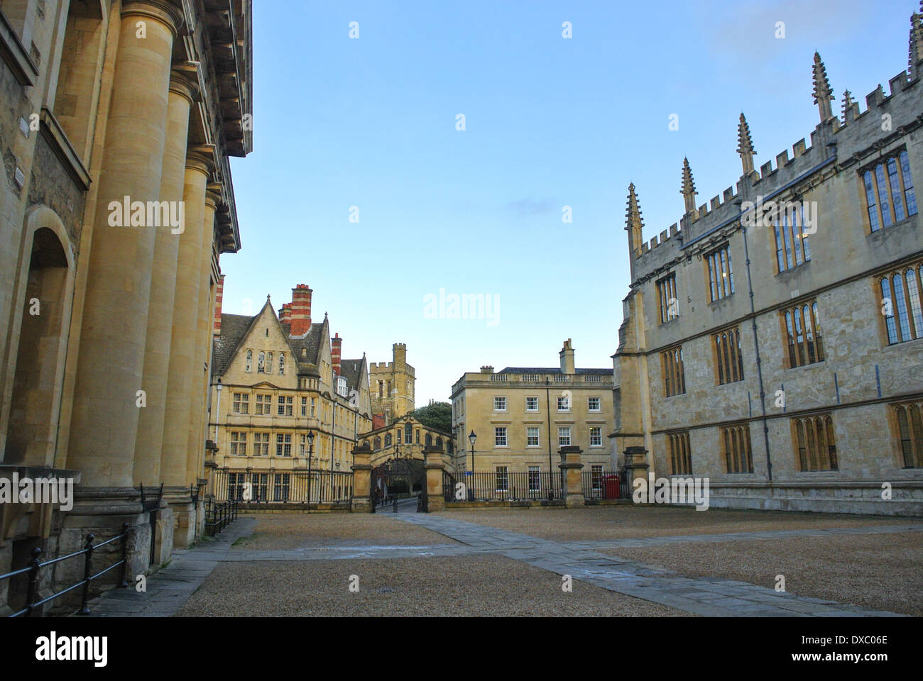 Oxford buildings England UK Stock Photo - Alamy