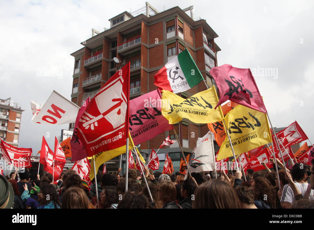 Latina, Italy. 22nd March 2014. Libera Day of Memory and Commitment to ...