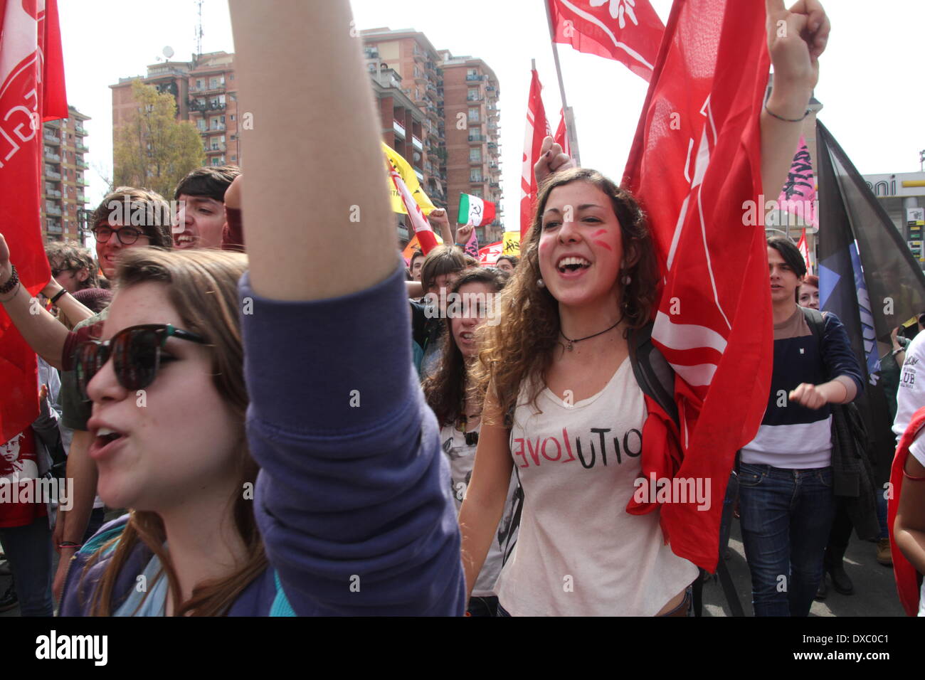 Latina, Italy. 22nd March 2014. Libera Day of Memory and Commitment to ...