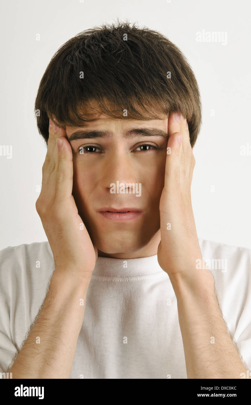 Straining to hear hi-res stock photography and images - Alamy