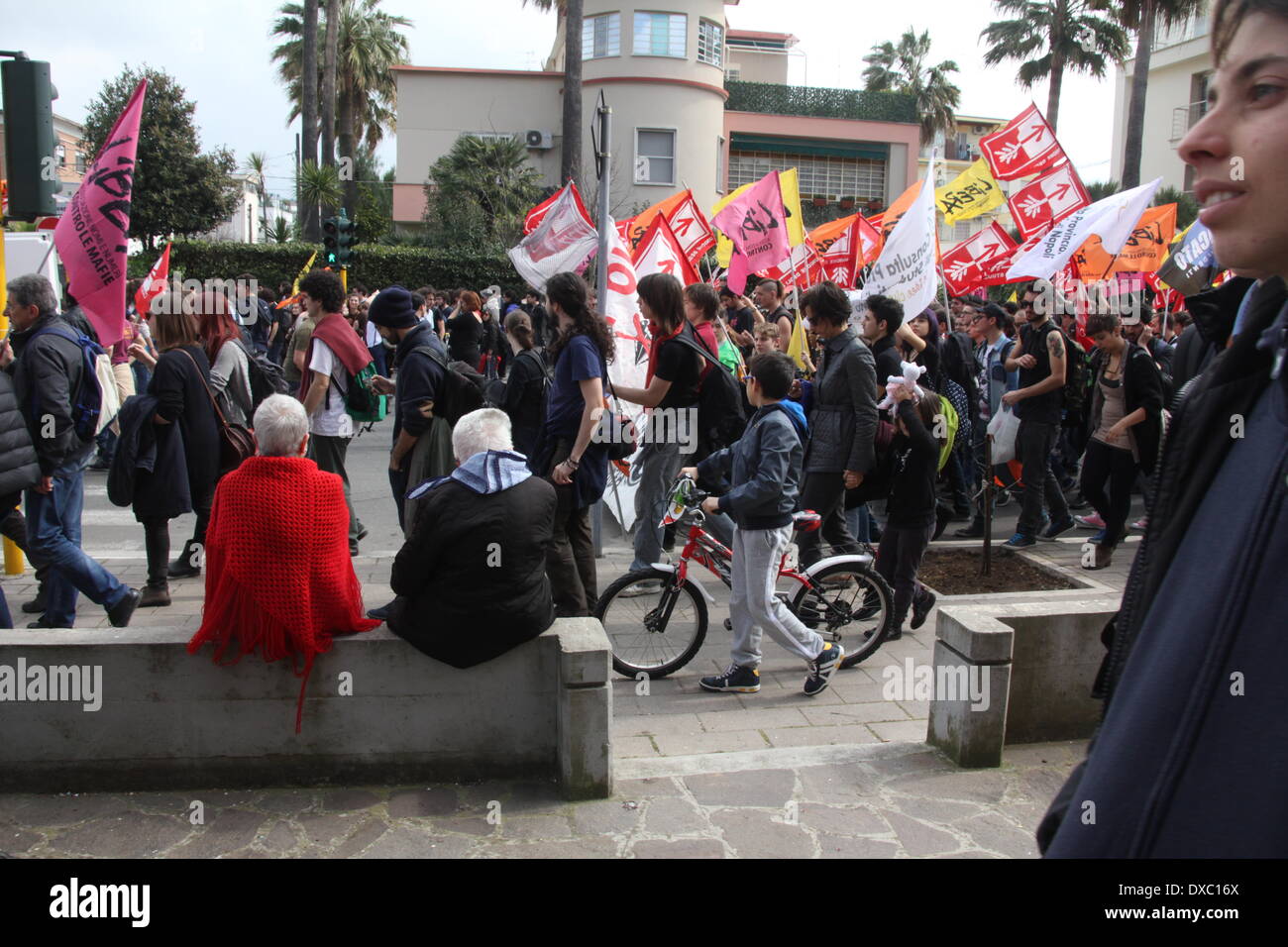 Latina, Italy. 22nd March 2014. Libera Day of Memory and Commitment to ...