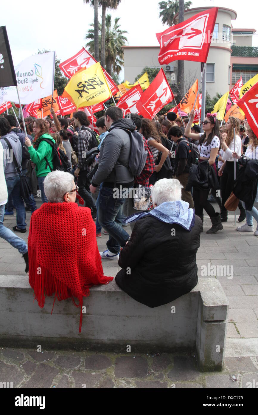 Latina, Italy. 22nd March 2014. Libera Day of Memory and Commitment to ...