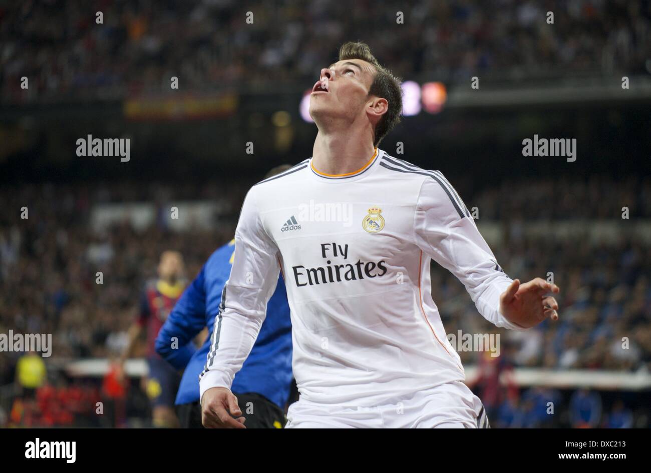 Madrid, Spain. 23rd Mar, 2014. Gareth Bale in action during Real Madrid ...