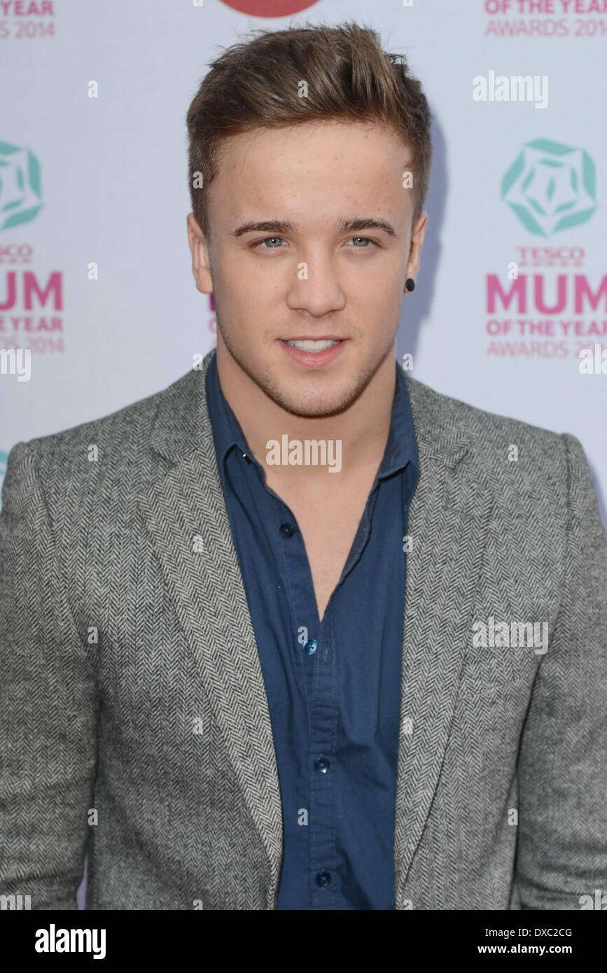 London, UK. 23rd March 2014. Sam Callahan attends the Tesco Mum of the ...