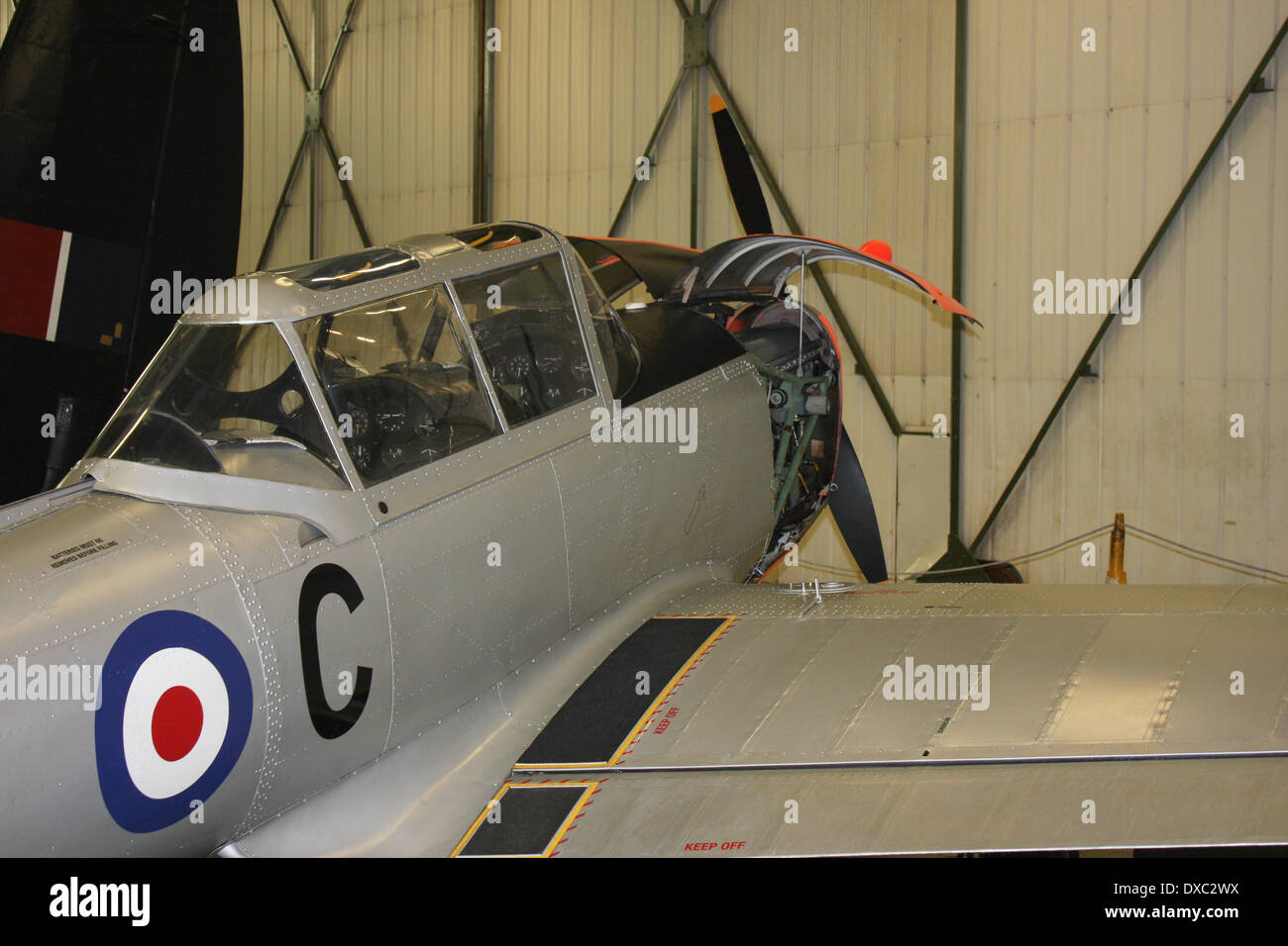 The Battle of Britain Memorial Flight Hangar at RAF Coningsby showcases ...