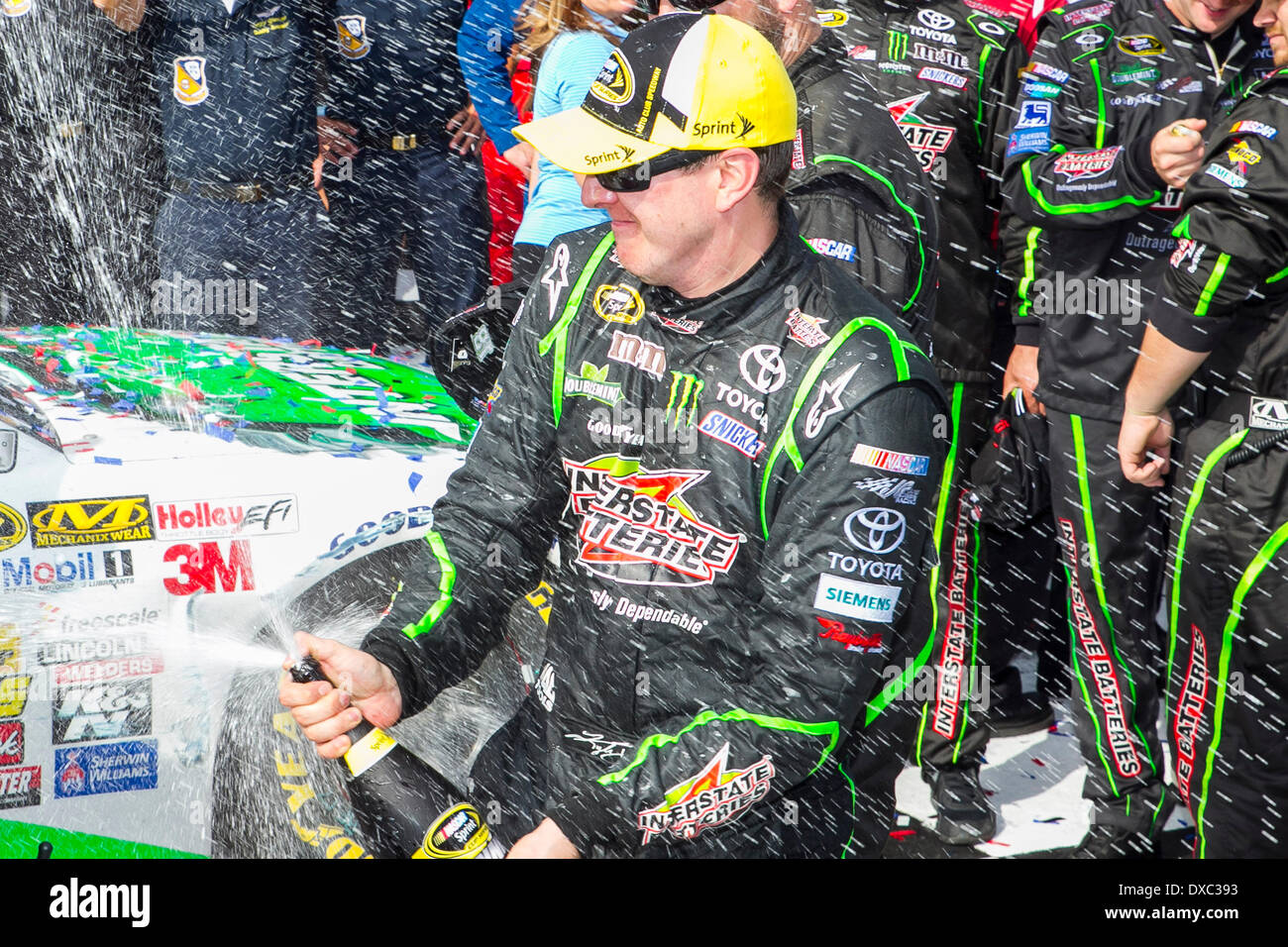 Kyle busch 2014 hi-res stock photography and images - Alamy