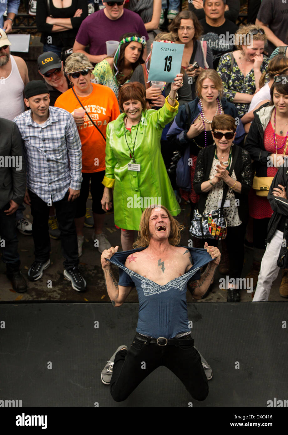 New Orleans, Louisiana, USA. 23rd Mar, 2014. HERBERT SKILLMAN competes ...