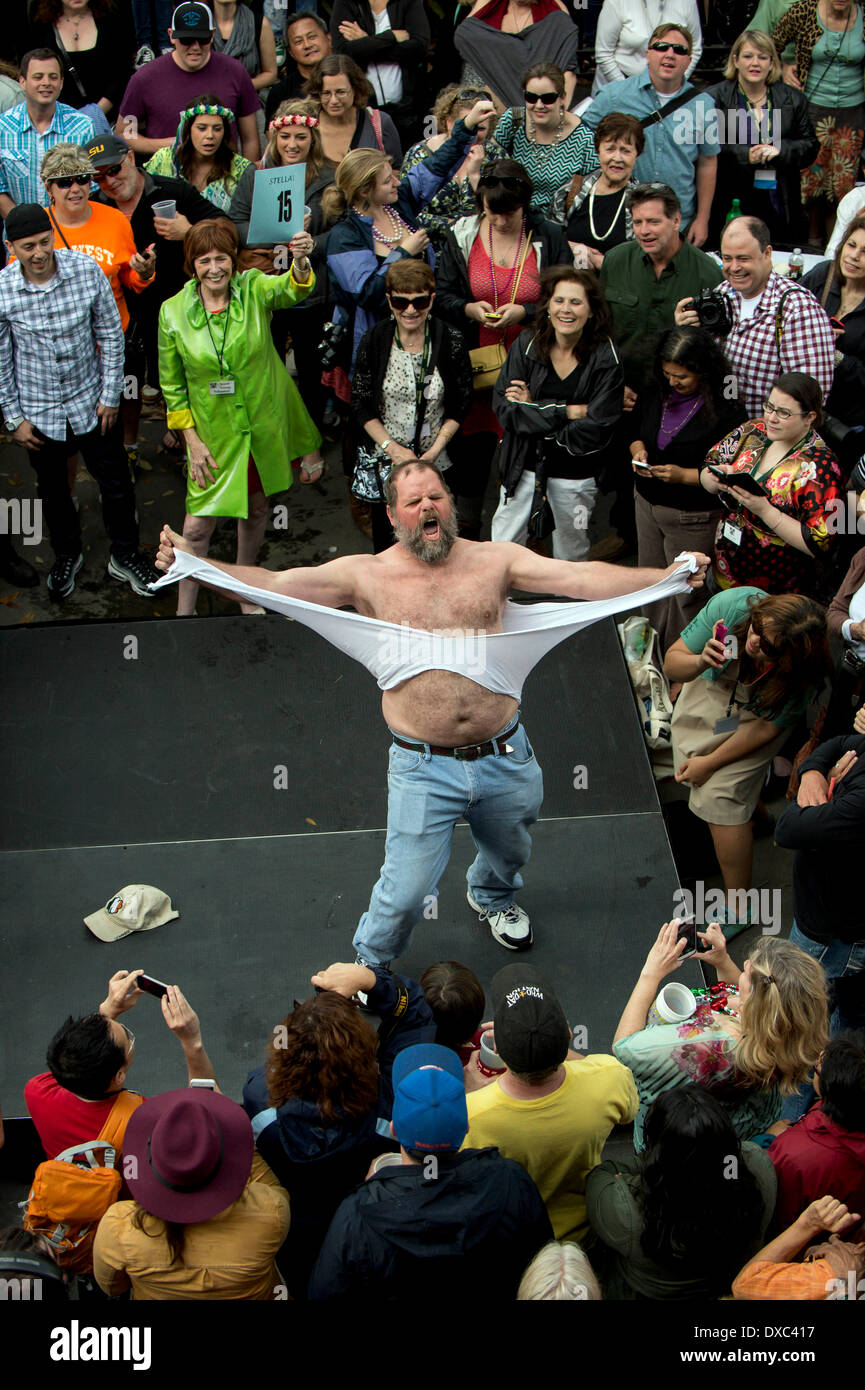 New Orleans, Louisiana, USA. 23rd Mar, 2014. CHET TURNER competes in ...