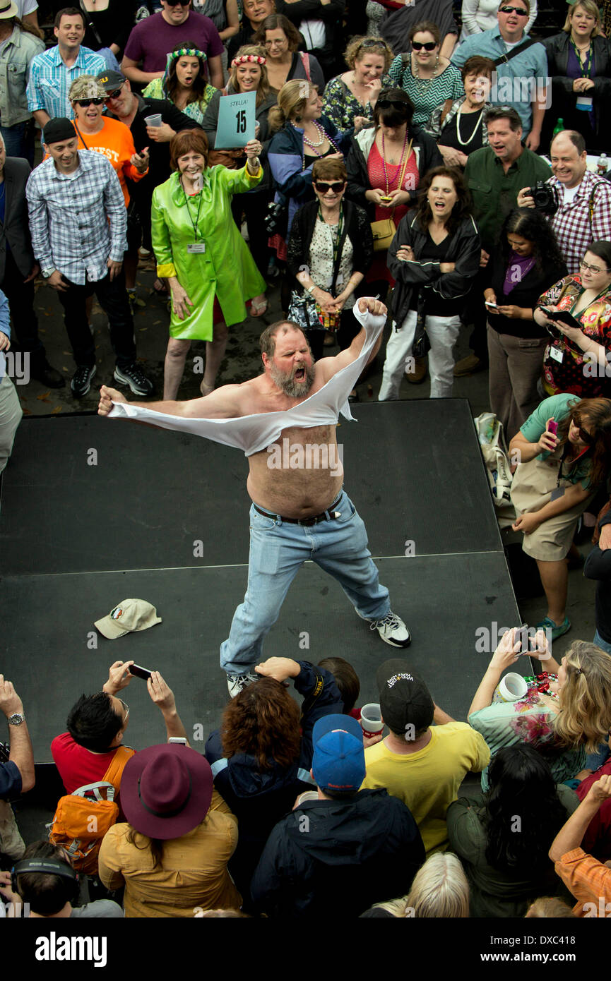 New Orleans, Louisiana, USA. 23rd Mar, 2014. CHET TURNER competes in ...