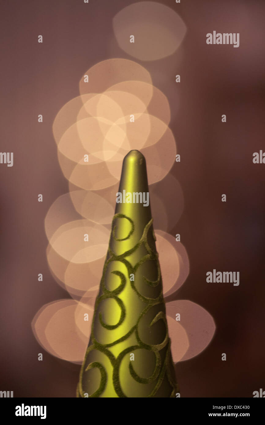 Abstract Modern Christmas decor Stock Photo - Alamy