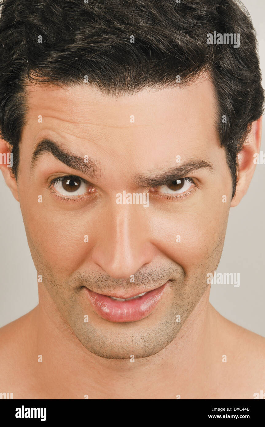 Mouth quizzical to camera hi-res stock photography and images - Alamy