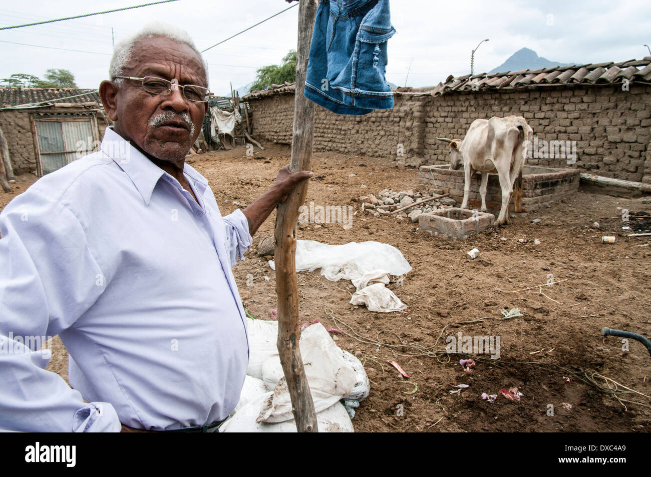Afro-Peruvian men of Yapatera village. Piura, Peru Stock Photo - Alamy