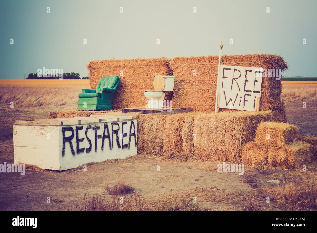 Rest area restroom usa hi-res stock photography and images - Alamy
