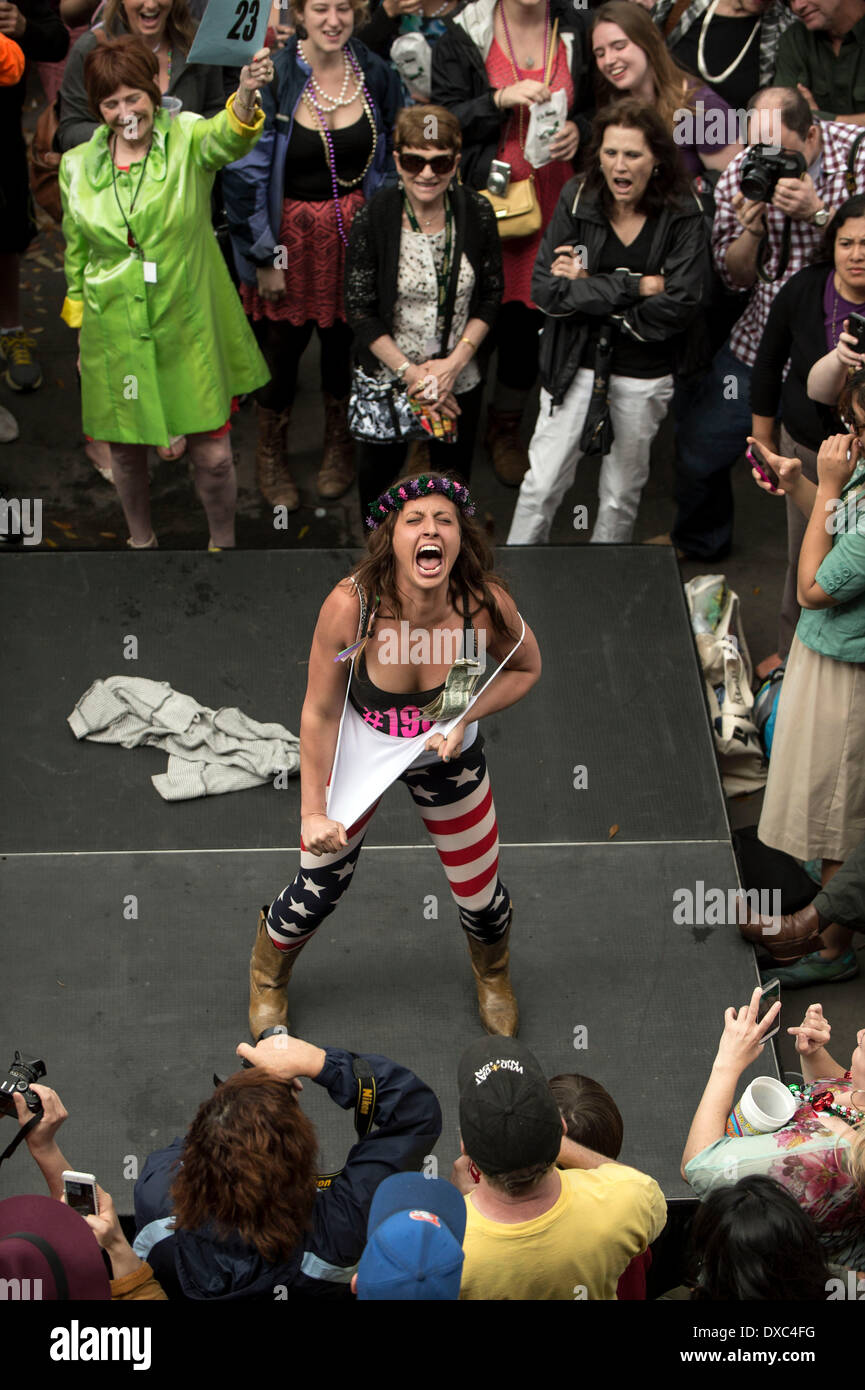 New Orleans, Louisiana, USA. 23rd Mar, 2014. MICHELLE PARILLA competes ...