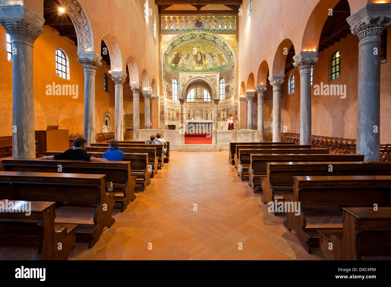 Euphrasius basilica church, Porec, Istria, Croatia Stock Photo - Alamy