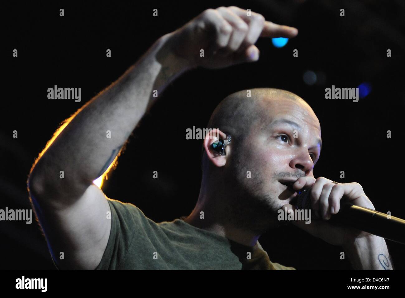 Montevideo, Uruguay. 23rd Mar, 2014. Rene Perez, known as "Residente ...