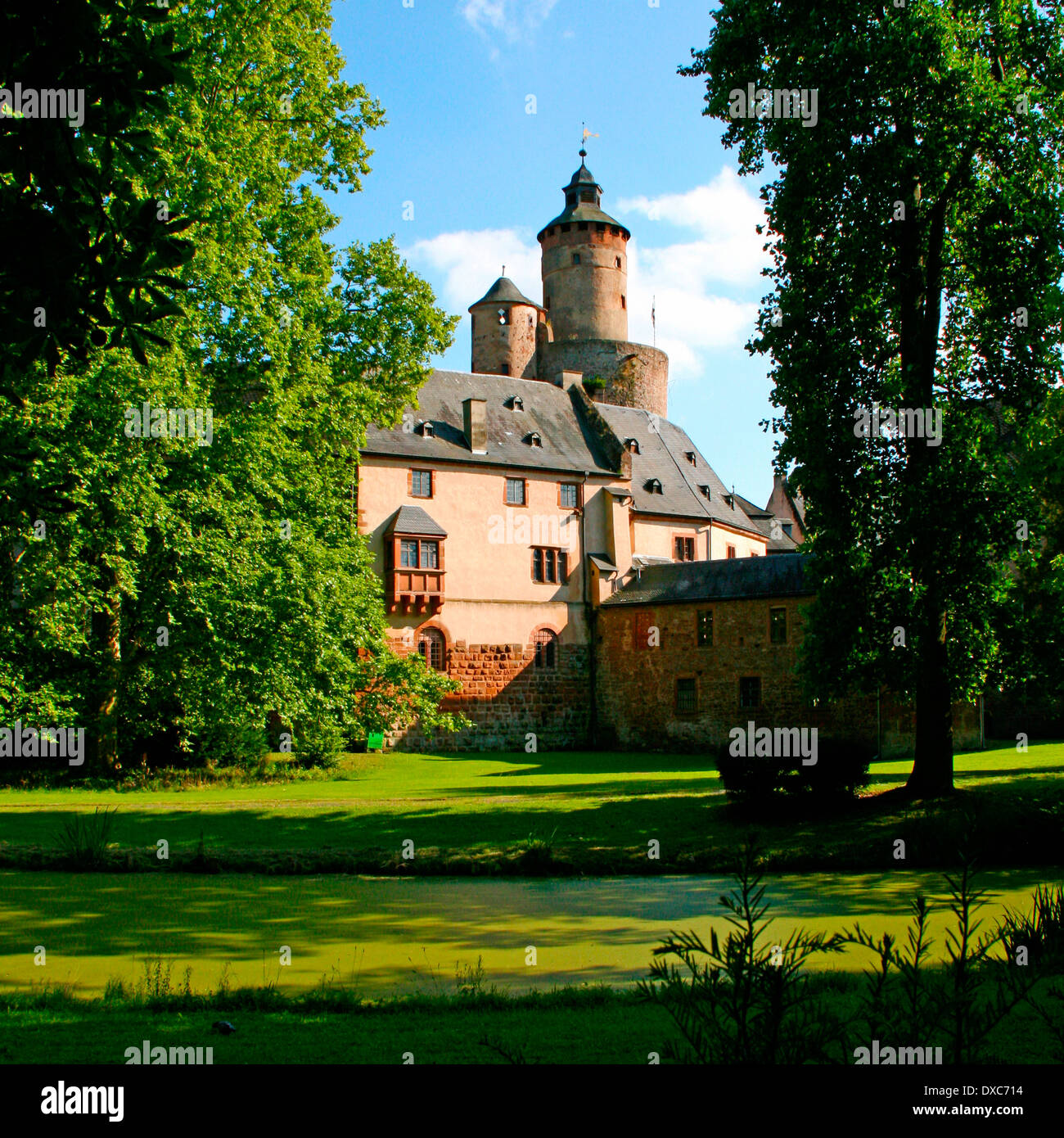 Budingen With Budingen Castle High Resolution Stock Photography and ...