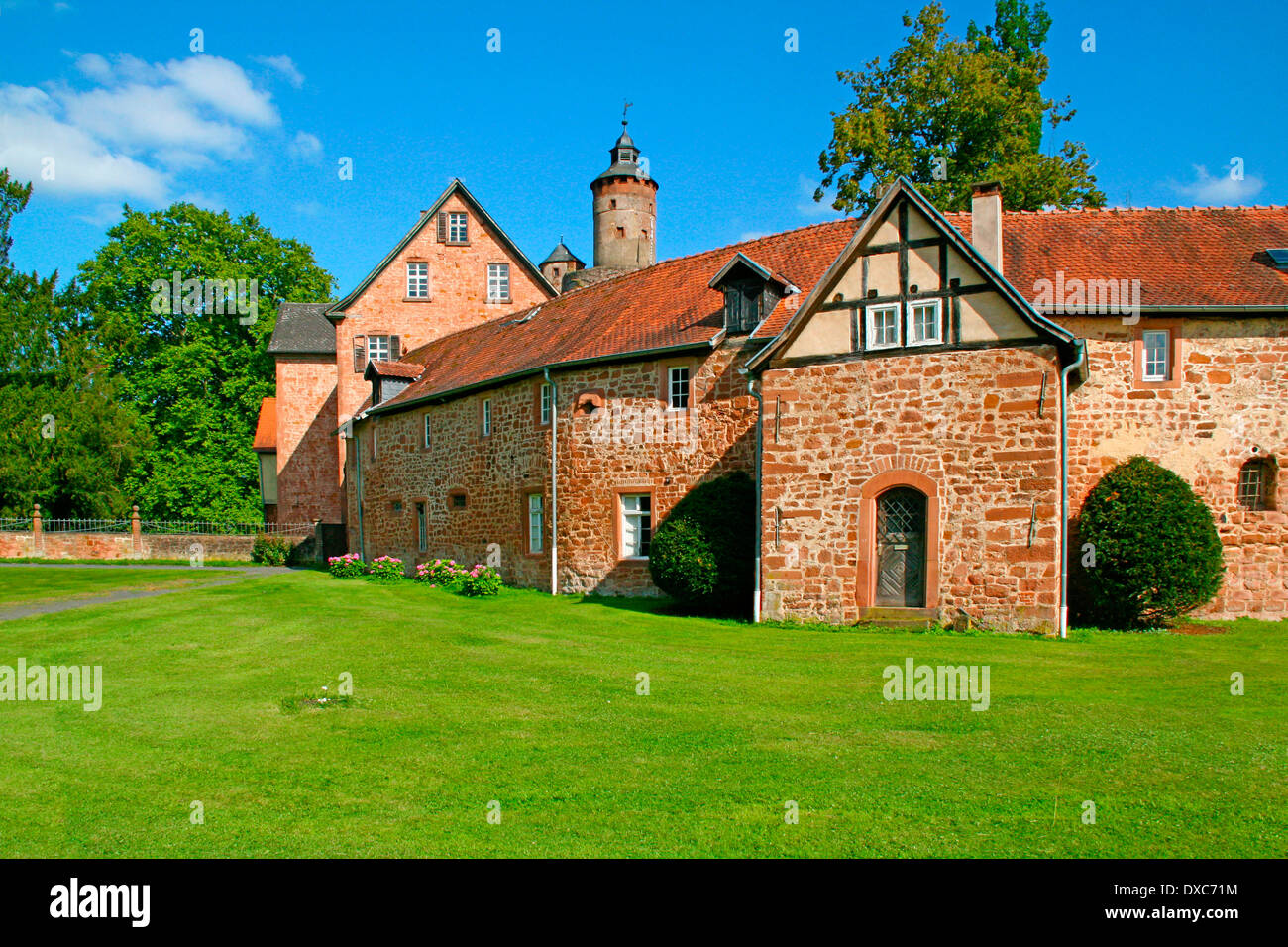 Budingen With Budingen Castle High Resolution Stock Photography and ...