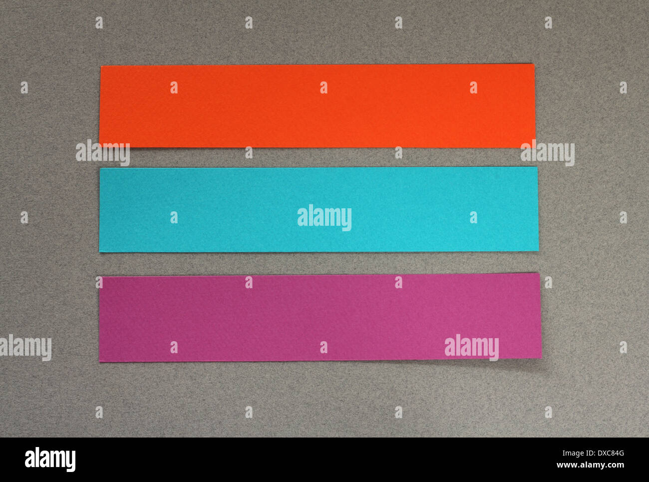 Three horizontal colorful options paper banner template texture Stock ...
